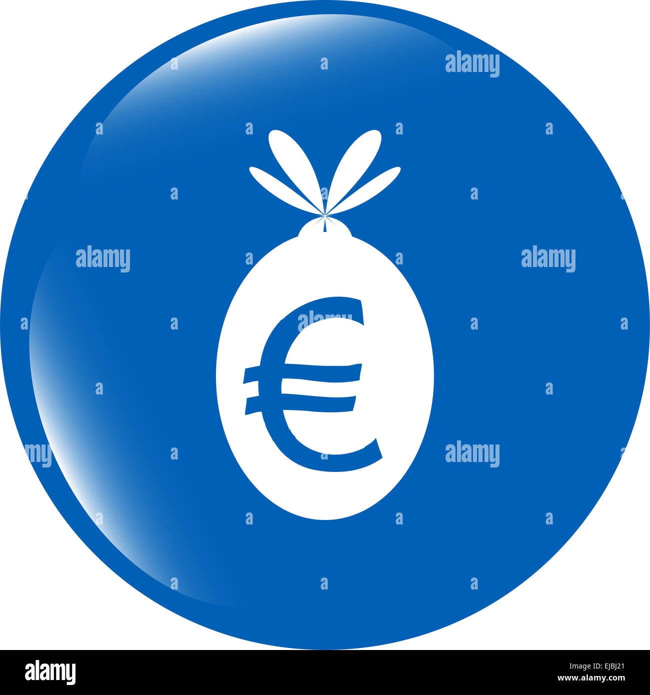 Earn money button icon concept hi-res stock photography and images - Alamy