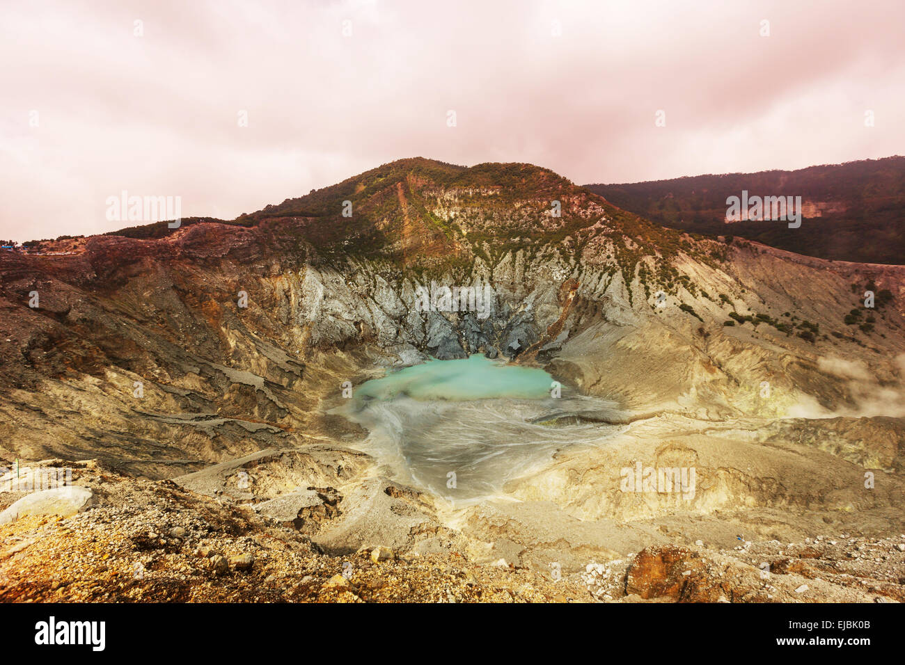 Volcano in Java Stock Photo - Alamy