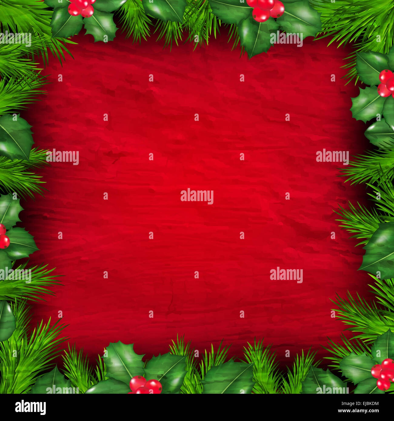 Holly frame hi-res stock photography and images - Alamy
