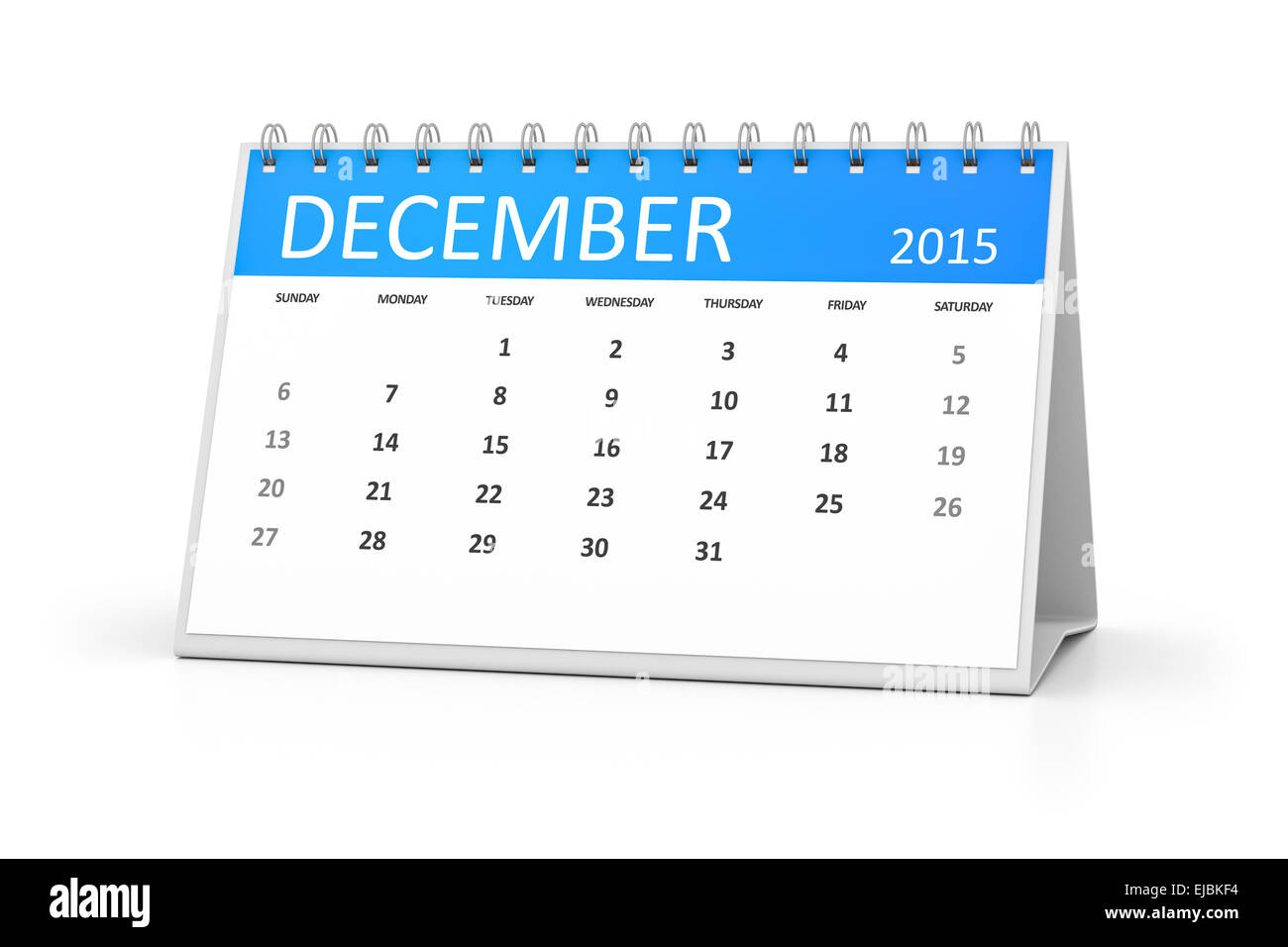 2015 calendar desk Cut Out Stock Images & Pictures - Alamy