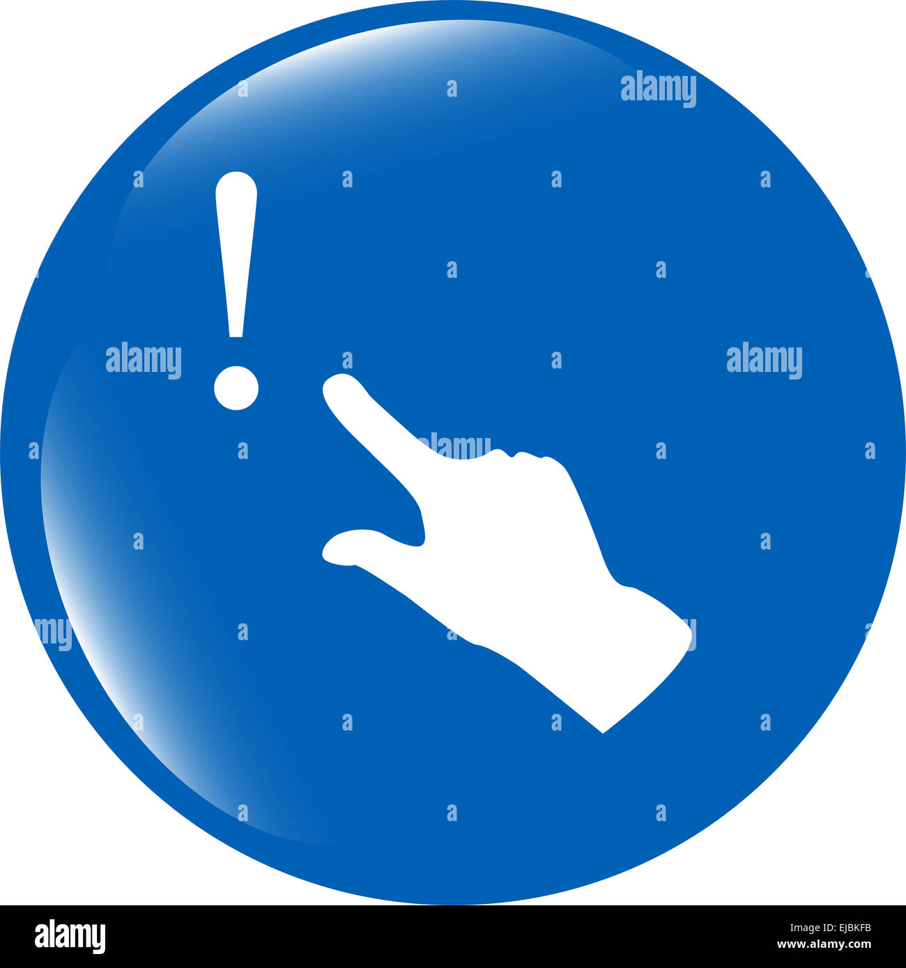 exclamation mark sign icon with people hand. Help symbol. FAQ sign ...