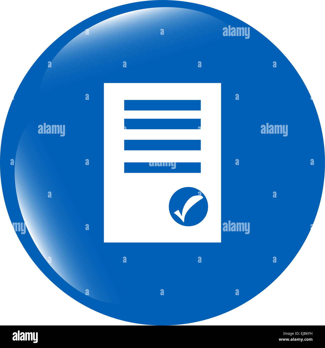 Edit document sign icon. Edit content button. Modern UI website button ...