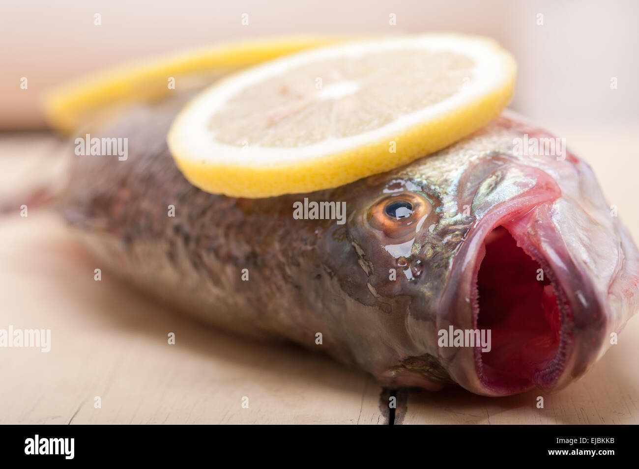 Fresh whole fish uncooked hi-res stock photography and images - Alamy