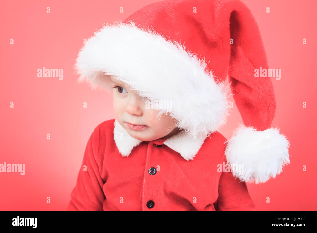 Portrait of a little boy on christmas time Stock Photo - Alamy