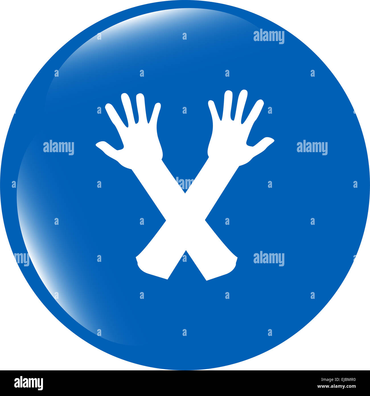 Silhouette handshake blue background design hi-res stock photography ...