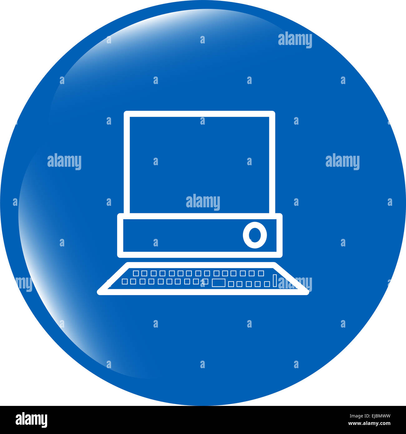 Computer start button icon hi-res stock photography and images - Alamy