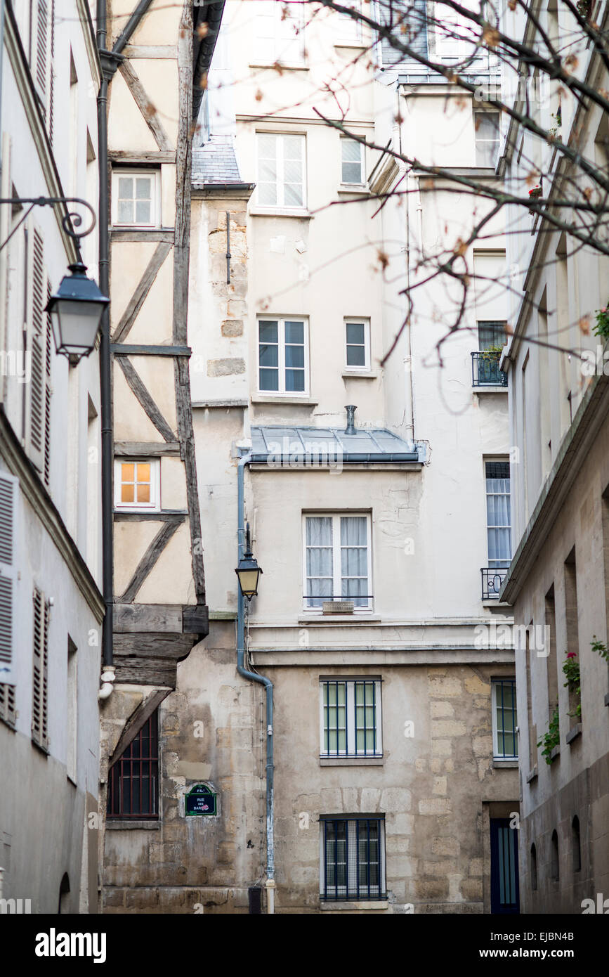 Apartment buildings in Paris, France Stock Photo - Alamy