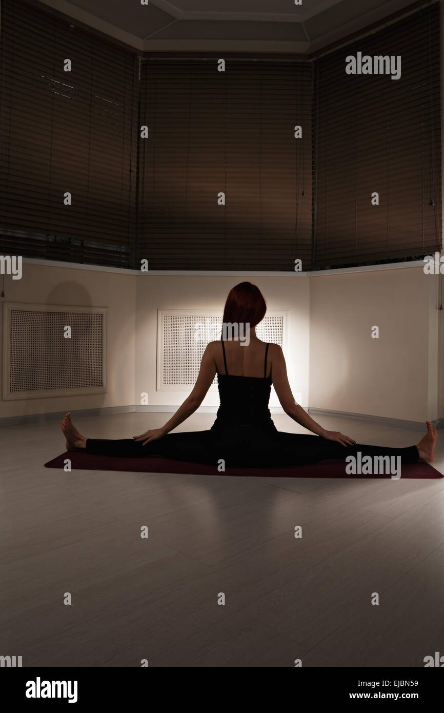 Health fitness rear view hi-res stock photography and images - Alamy