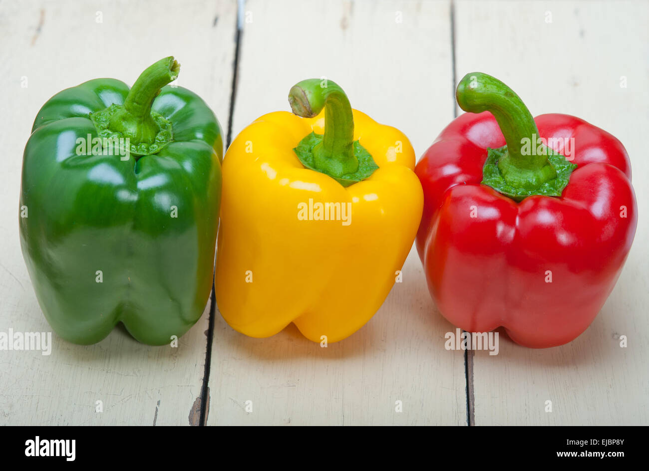fresh bell peppers Stock Photo - Alamy