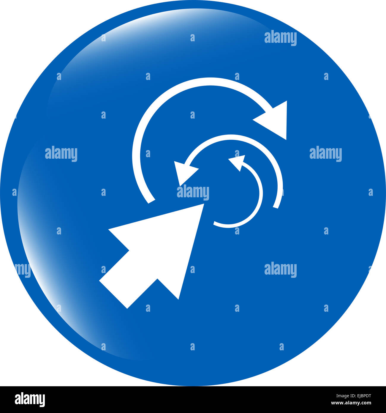 abstract arrow sign icon. Arrows symbol. Icon for App. Web button Stock ...