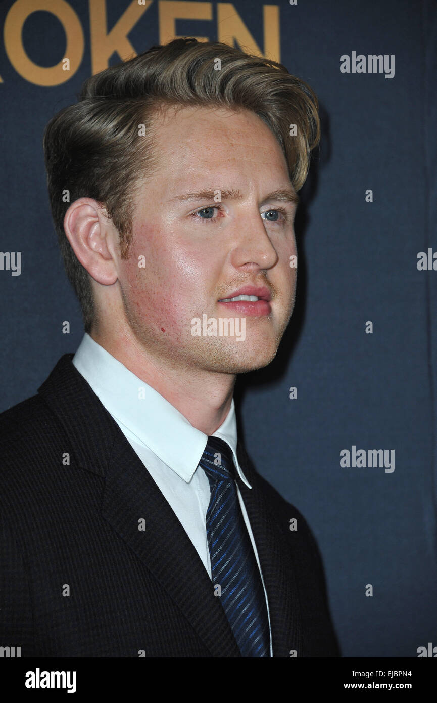 LOS ANGELES, CA - DECEMBER 15, 2014: Ross Anderson at the Los Angeles ...
