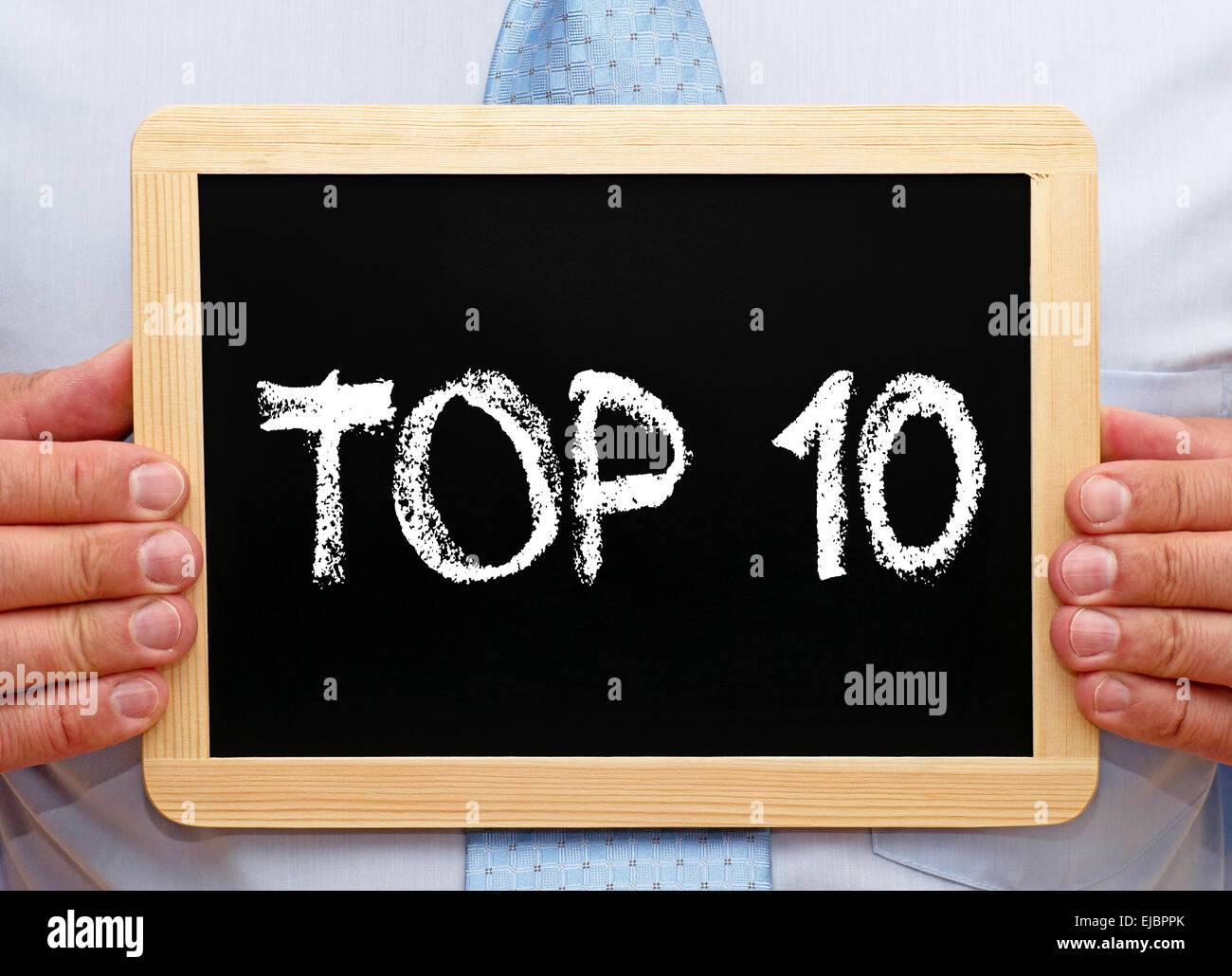 Top 10 list hi-res stock photography and images - Alamy