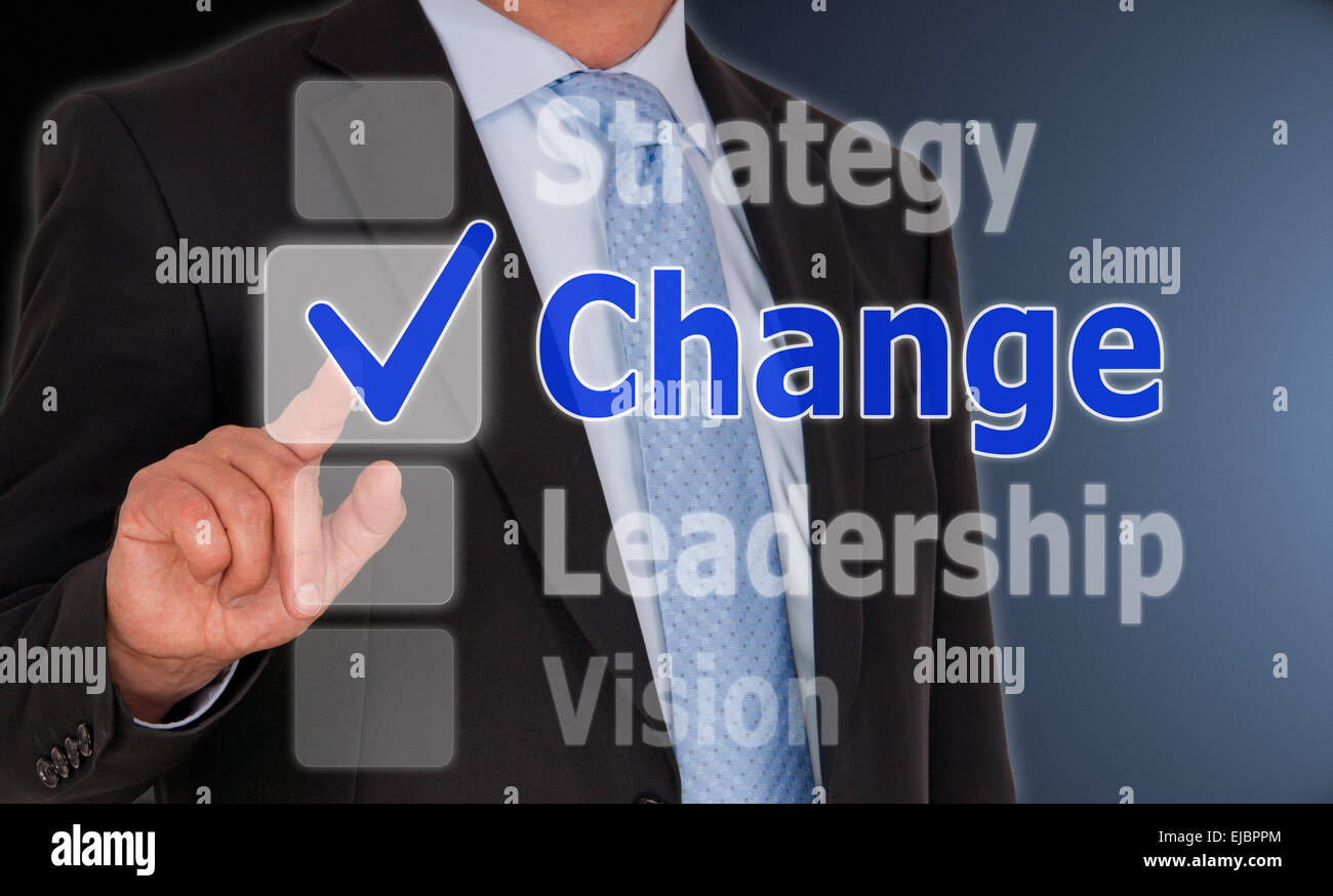 Change - Business Concept Stock Photo - Alamy