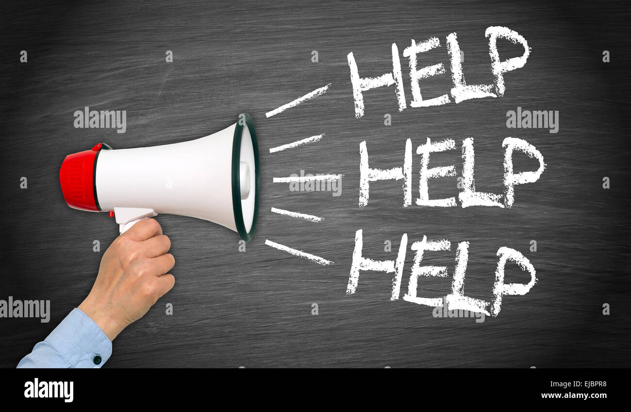 Shout for help hi-res stock photography and images - Alamy