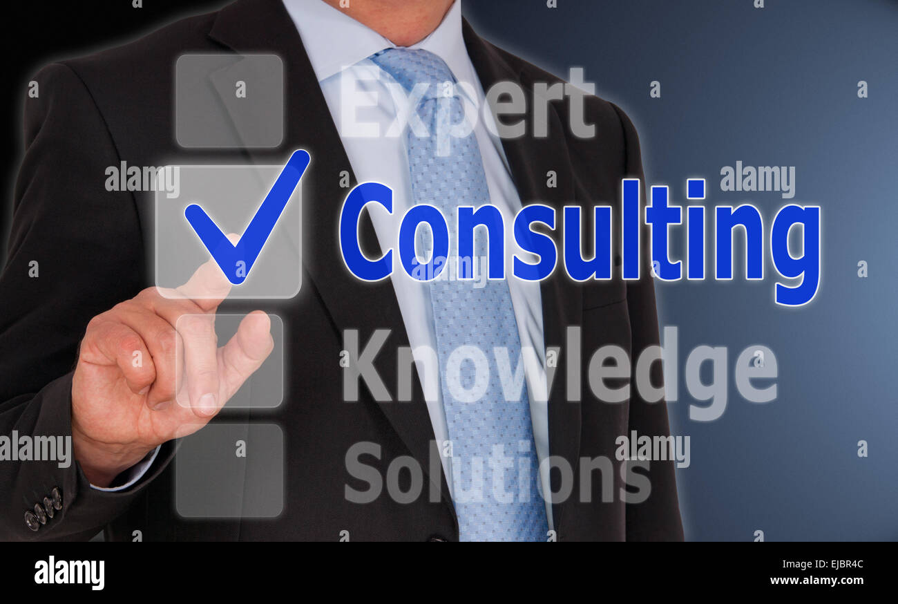 Consulting - Business Concept Stock Photo - Alamy
