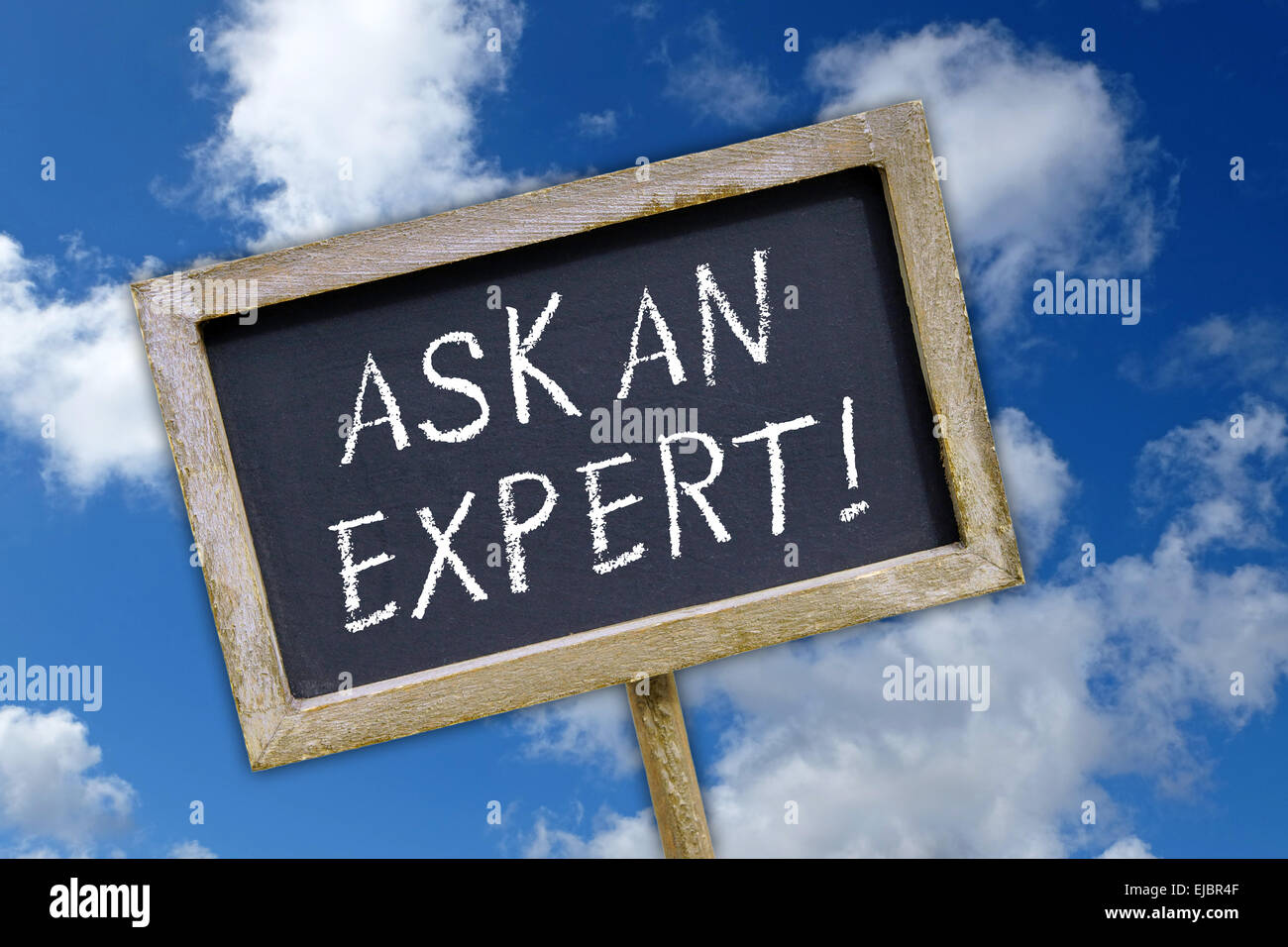 Ask an Expert Stock Photo - Alamy