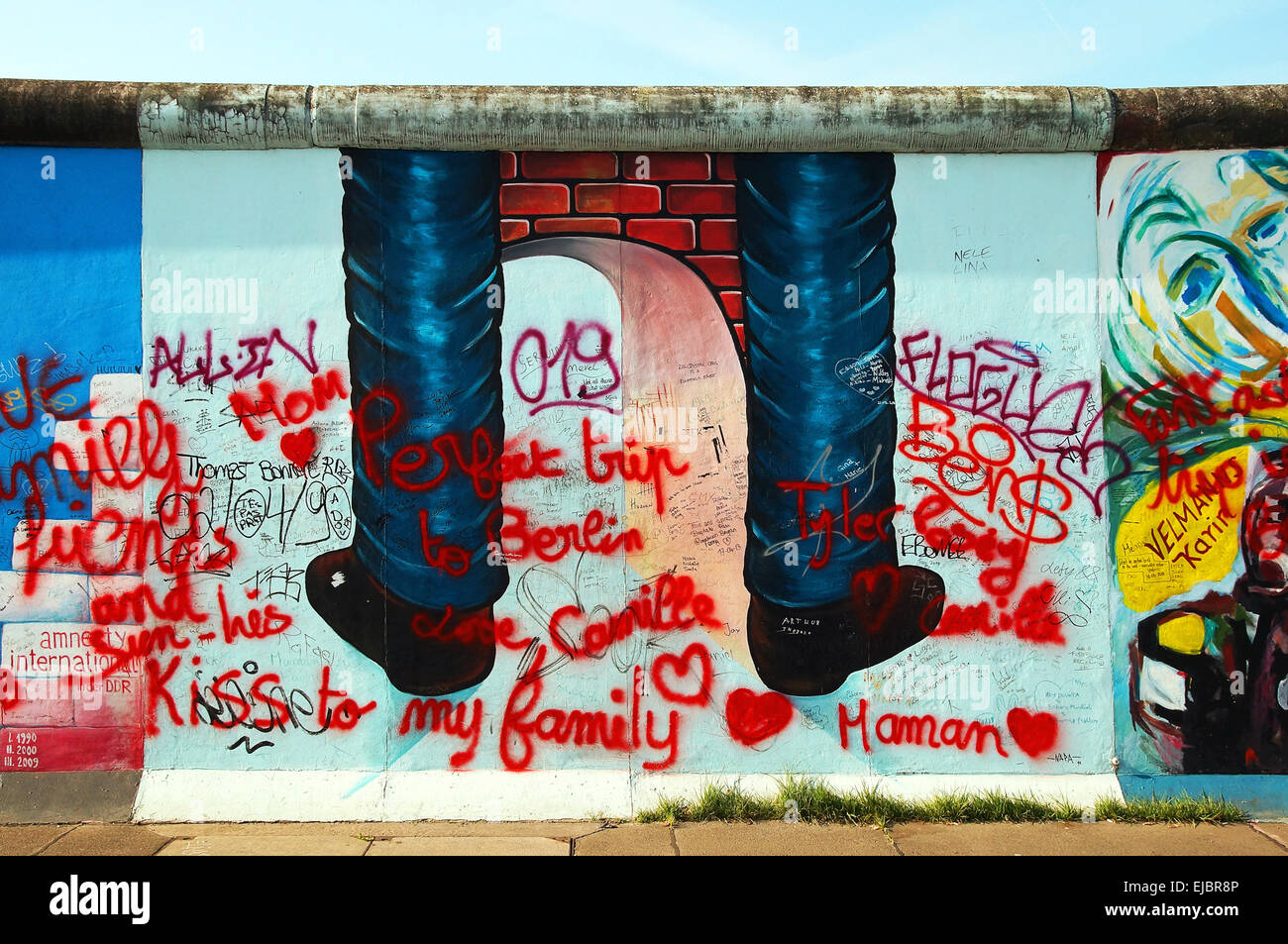 East Side Gallery Berlin Germany Stock Photo - Alamy