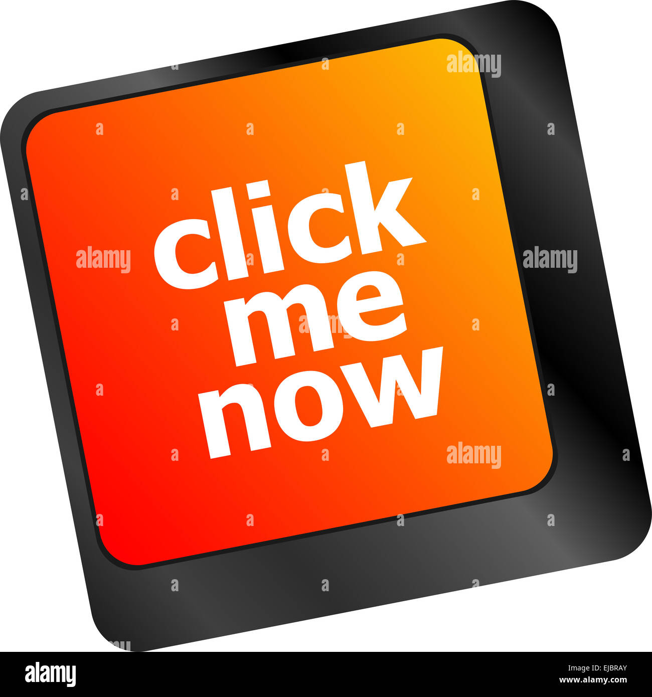 Keyboard with click me now button, internet concept Stock Photo - Alamy