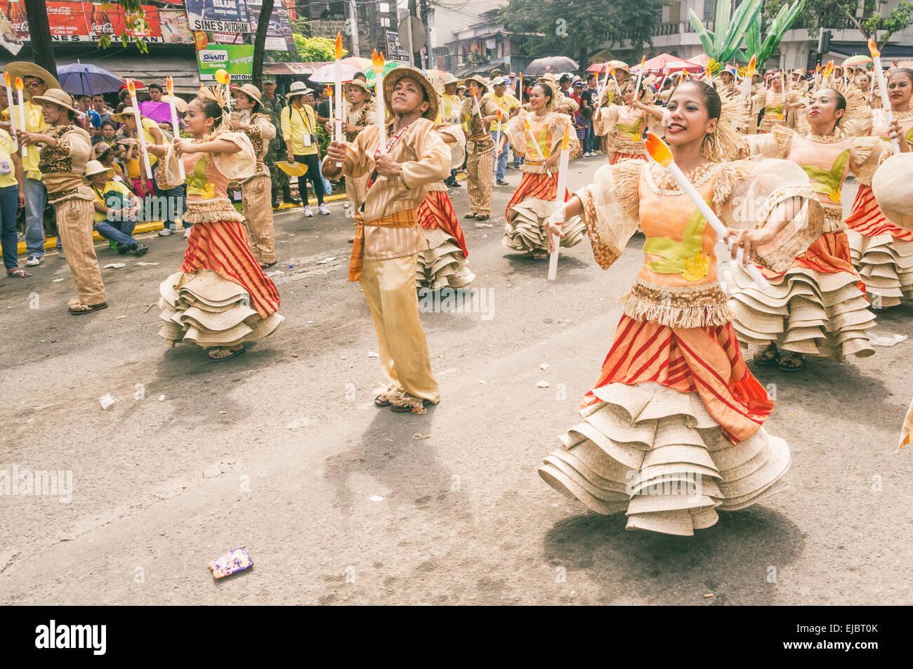 sinulog festival in cebu Stock Photo - Alamy