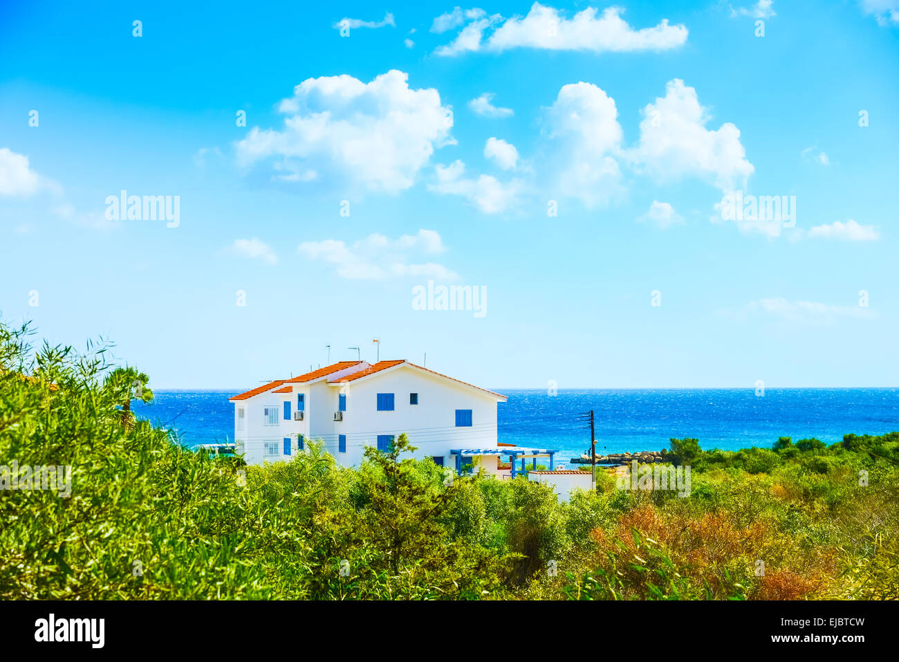 house on the island of Cyprus Stock Photo - Alamy