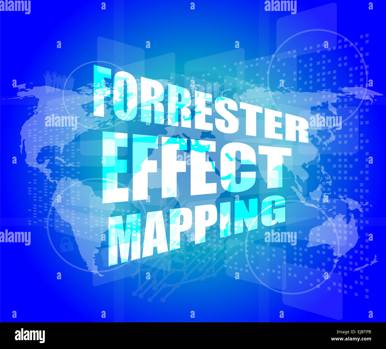 Computer mapping map hi-res stock photography and images - Alamy