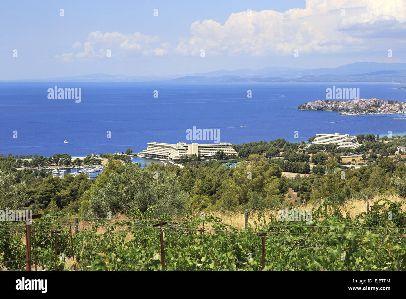 Resort of Porto Carras Stock Photo - Alamy