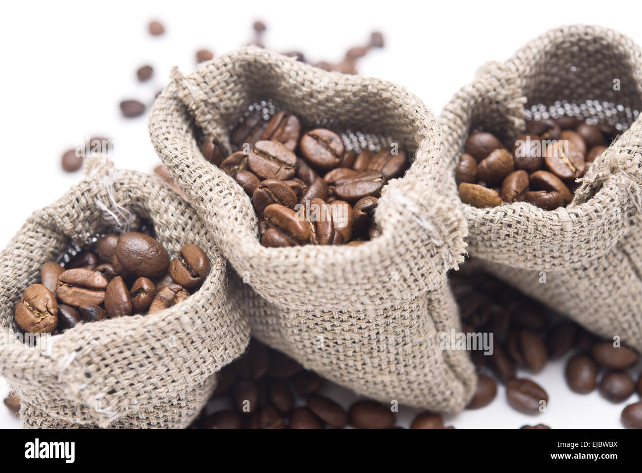 Coffee beans dropping hi-res stock photography and images - Alamy