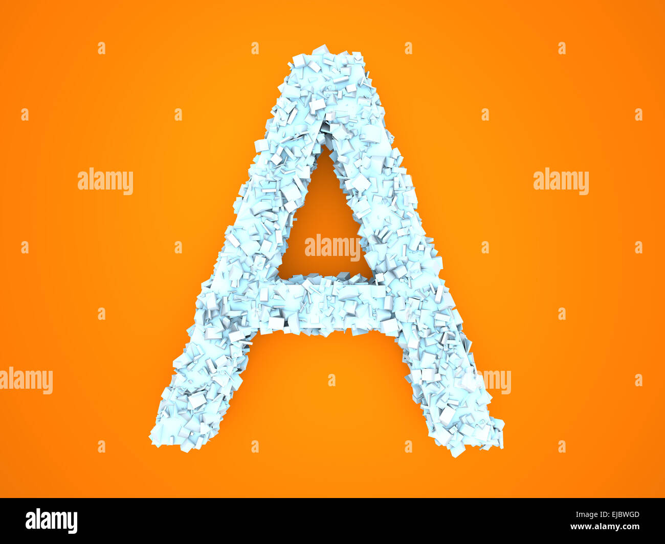 Crystal Letter - A Stock Photo - Alamy