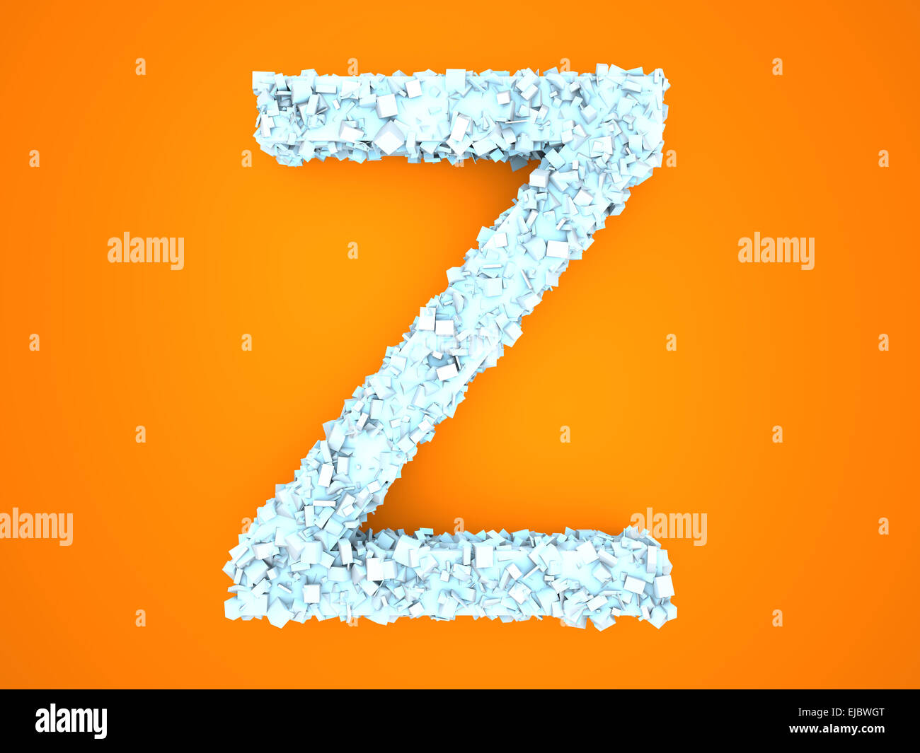 Crystal Letter - Z Stock Photo - Alamy