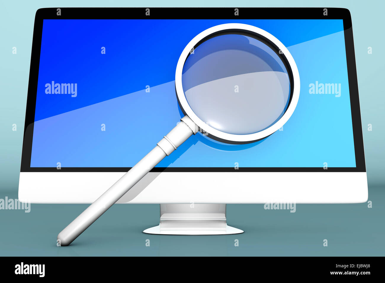 Searching the Internet and the digital world Stock Photo - Alamy