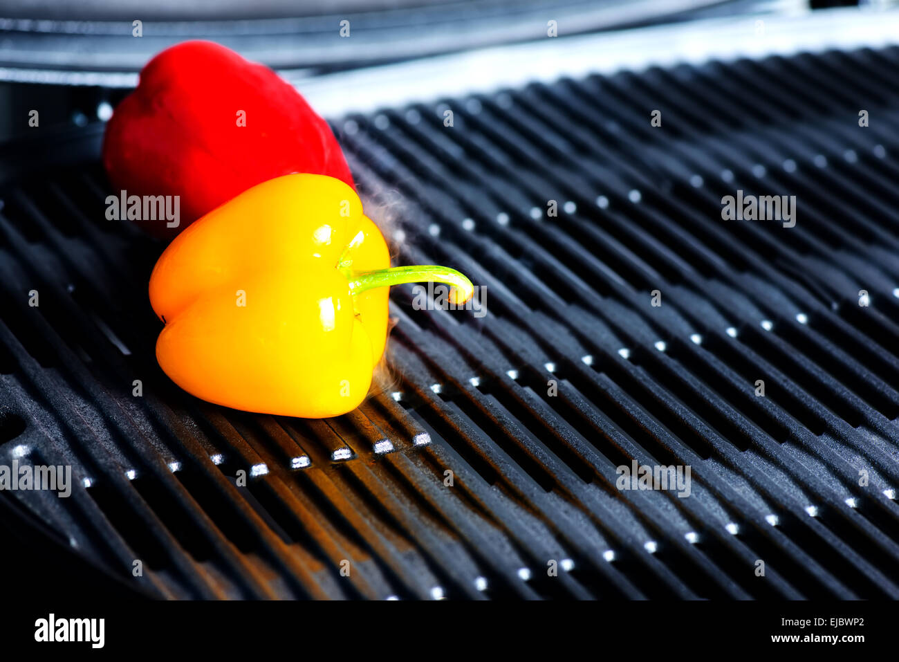 Bell peppers barbecue grill barbecue hi-res stock photography and ...