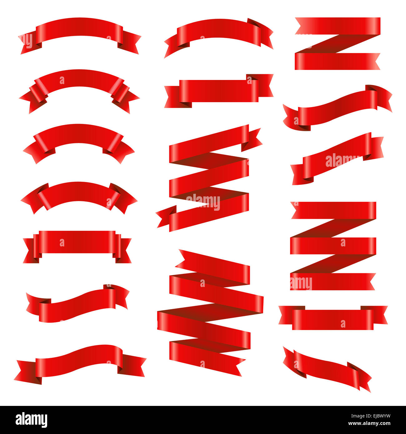 Big red ribbon hi-res stock photography and images - Alamy