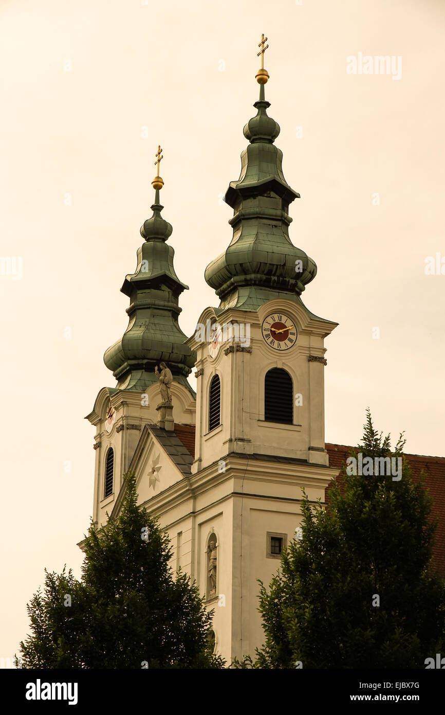 Historic architecture in Sopron Stock Photo - Alamy