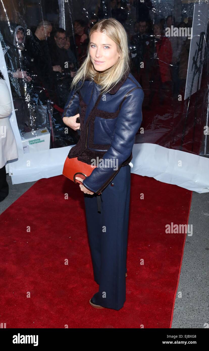 New York, NY, USA. 23rd Mar, 2015. Dree Hemingway at arrivals for WHILE ...