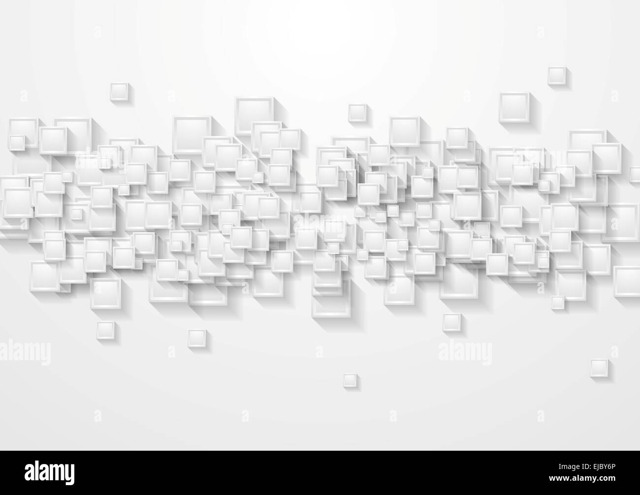 Grey squares abstract tech background Stock Photo - Alamy