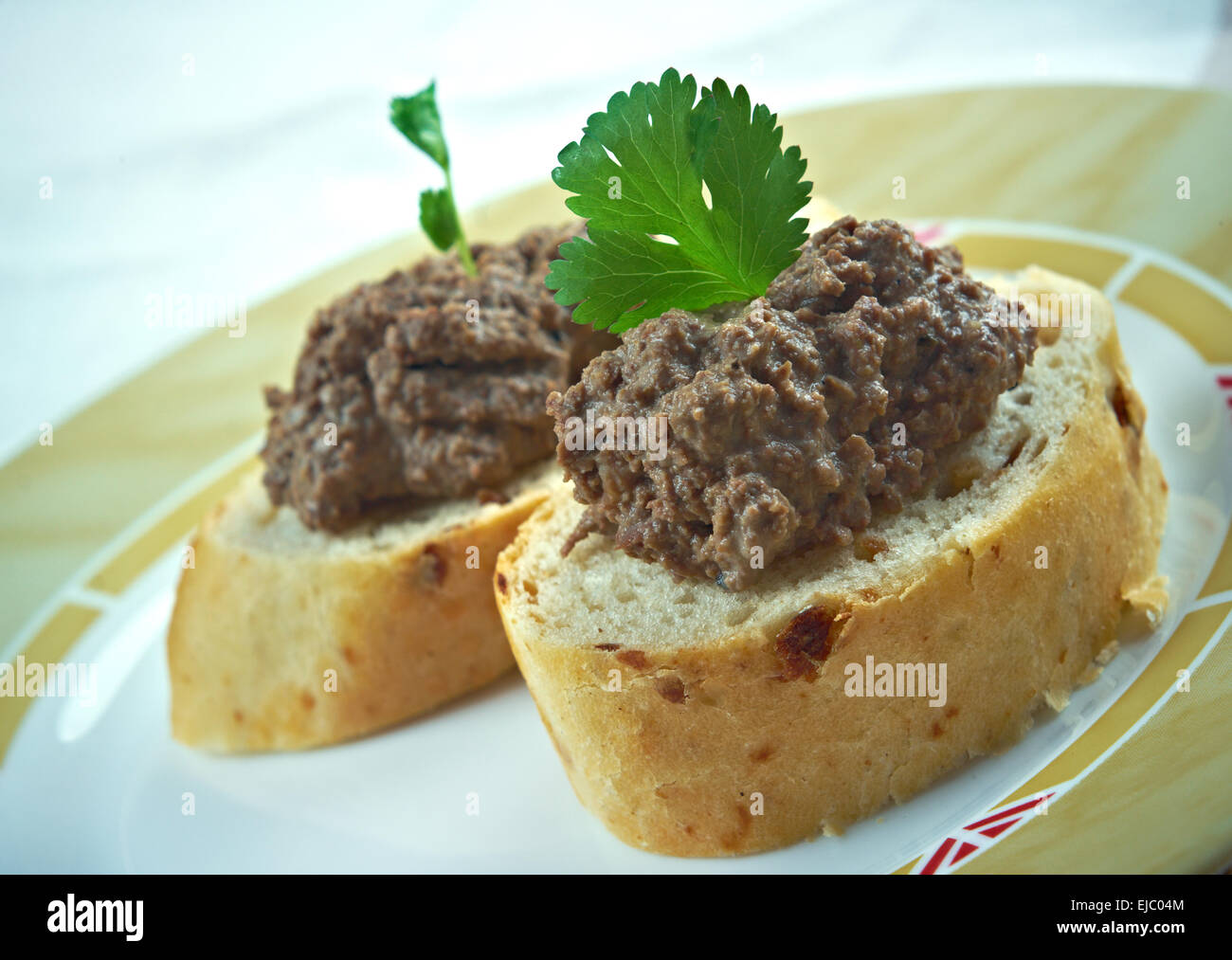Chicken liver pate hi-res stock photography and images - Alamy