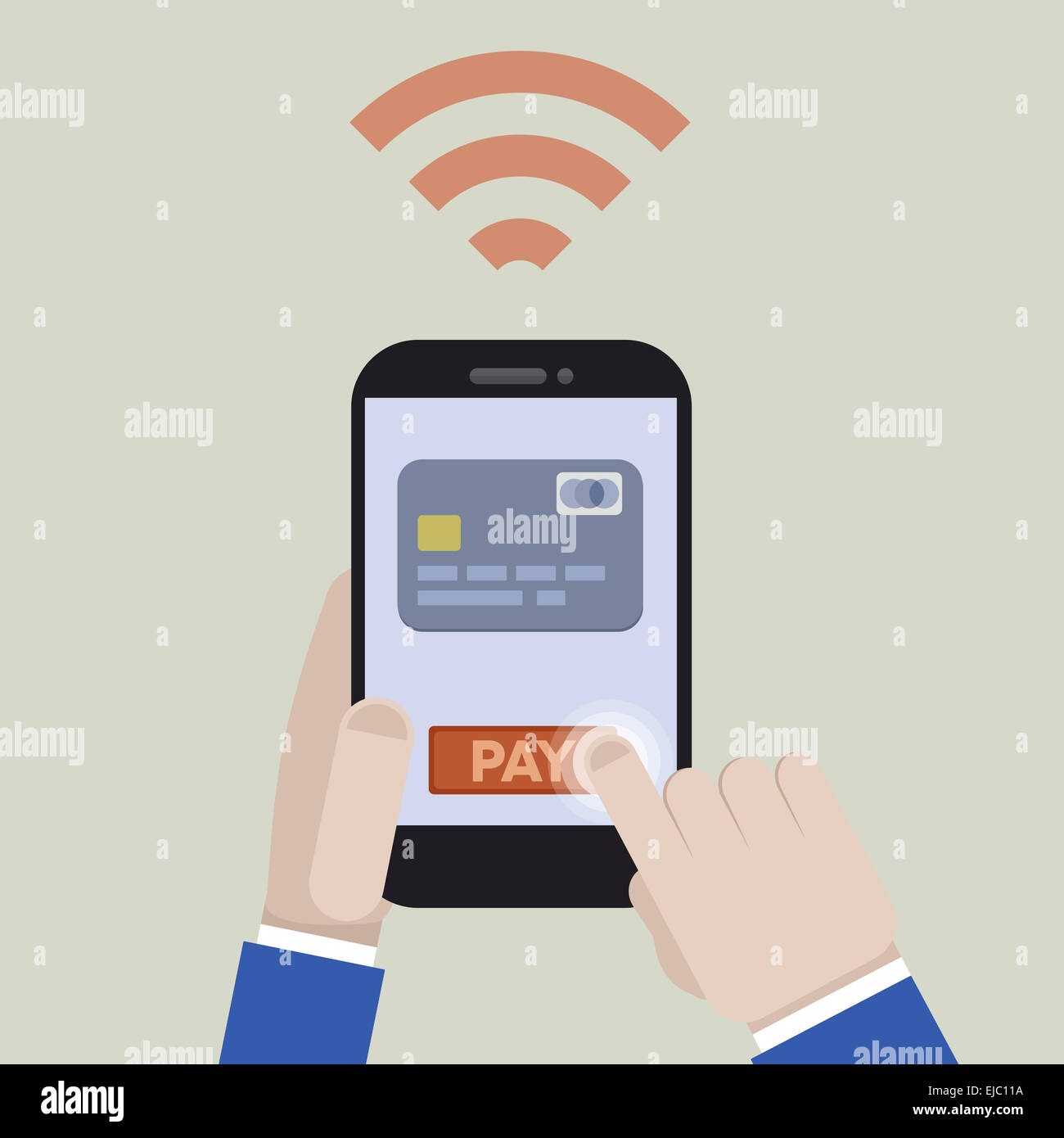 Mobile payment hi-res stock photography and images - Alamy