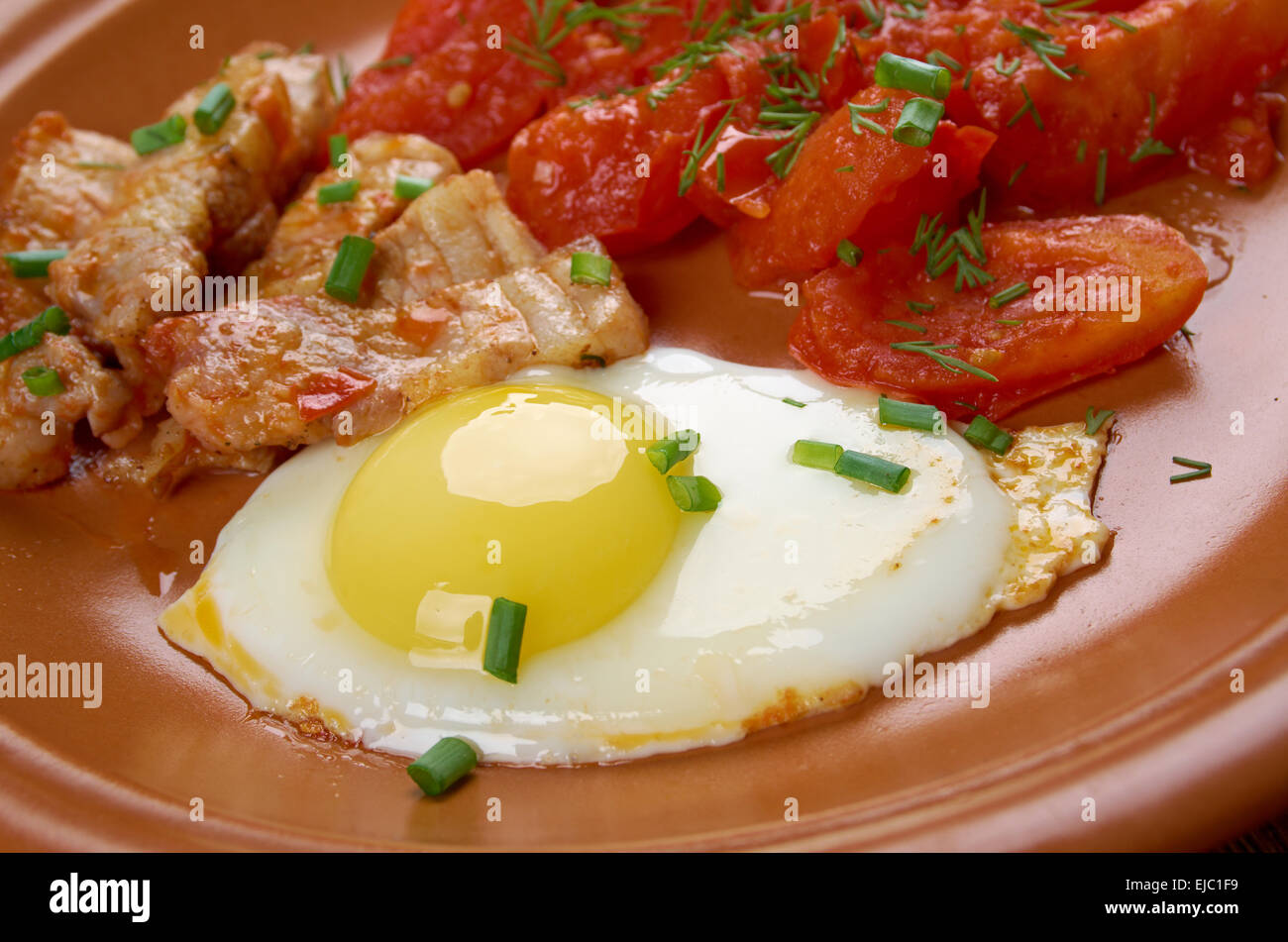 European breakfast tomato hi-res stock photography and images - Alamy