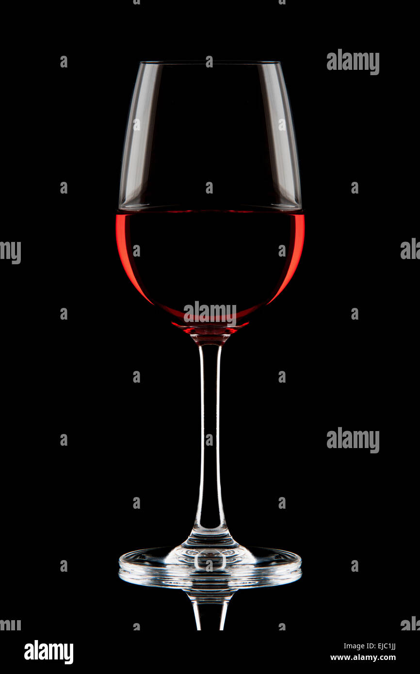 Red wine in a glass Stock Photo - Alamy