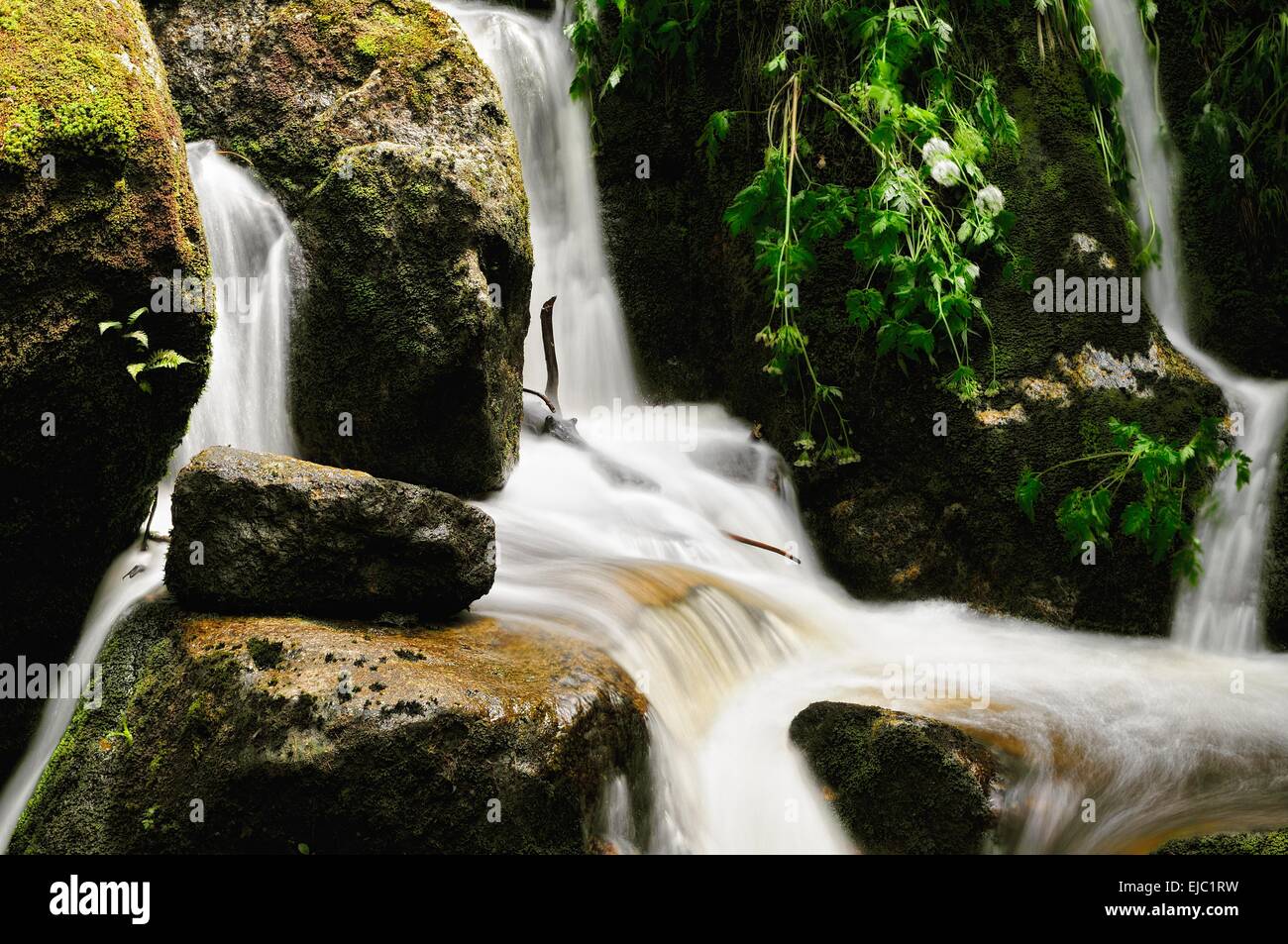 soft flowing water Stock Photo - Alamy