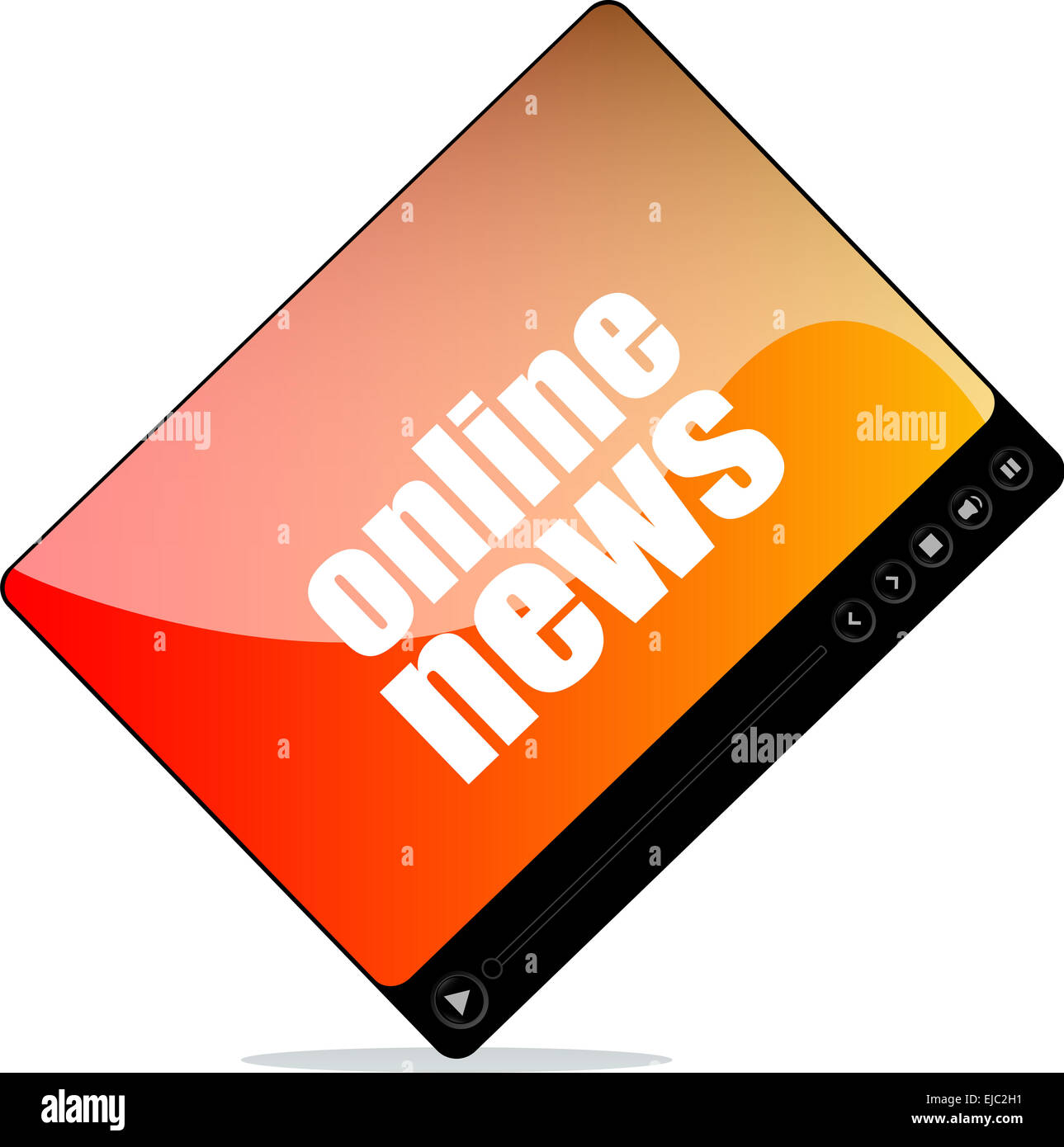 Online news internet technology web hi-res stock photography and images ...
