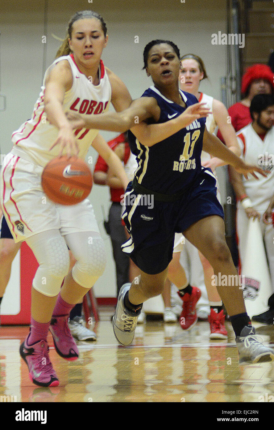 Rio Rancho, NEW MEXICO, USA. 23rd Mar, 2015. 032315.UNM Lady Lobo Alexa ...