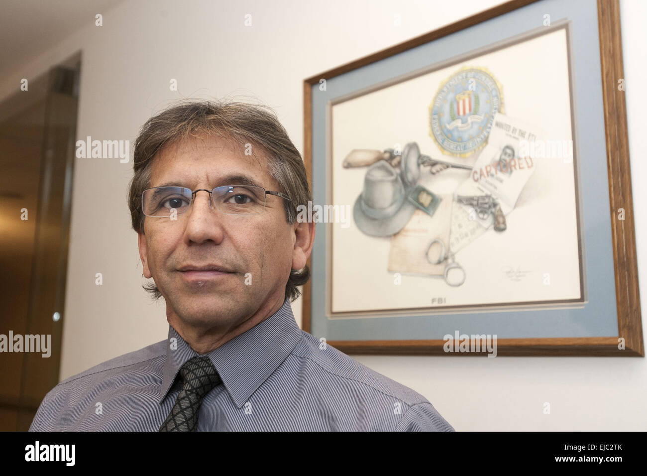 Los Angeles, California, USA. 16th Mar, 2015. Ernie Cooper, partner of ...