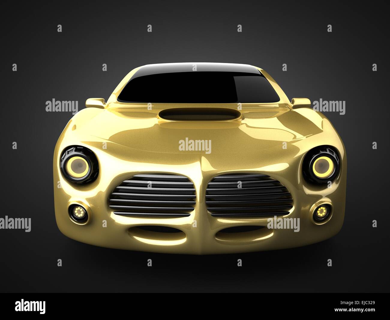 luxury brandless sport car Stock Photo - Alamy