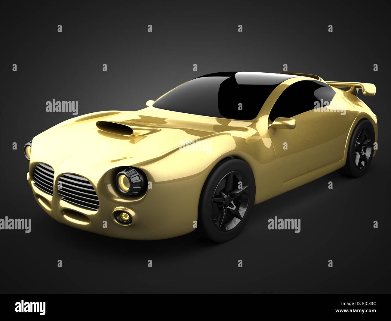 luxury brandless sport car Stock Photo - Alamy