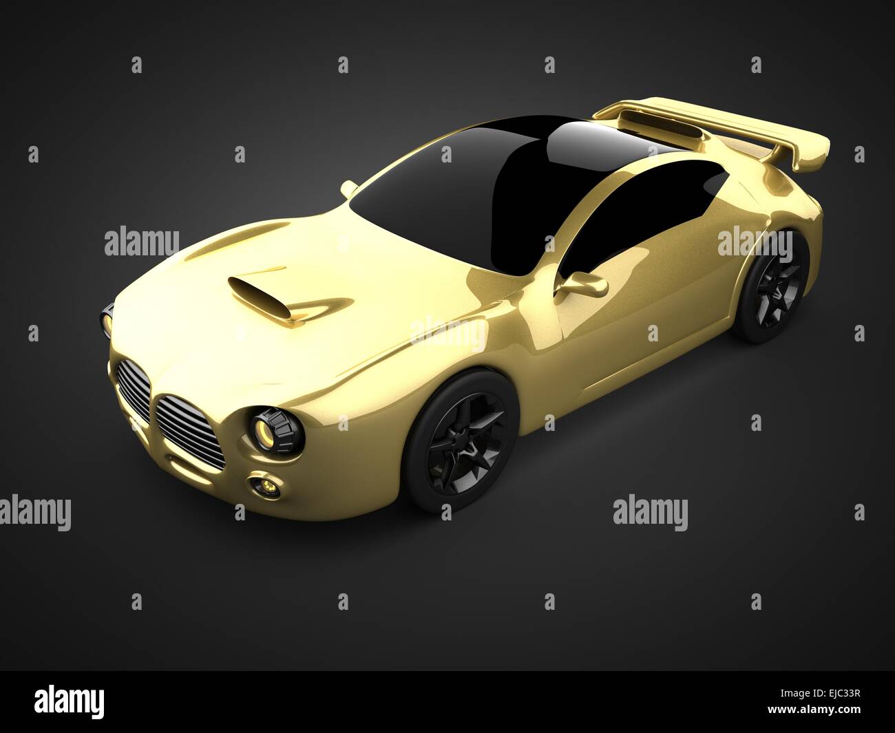 luxury brandless sport car Stock Photo - Alamy