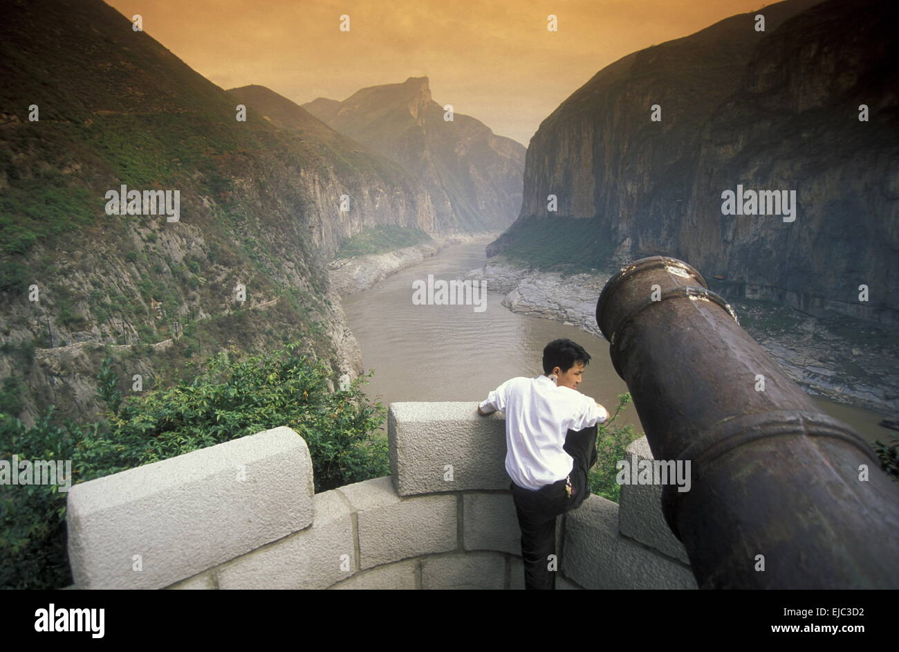 ASIA CHINA YANGZI RIVER Stock Photo - Alamy