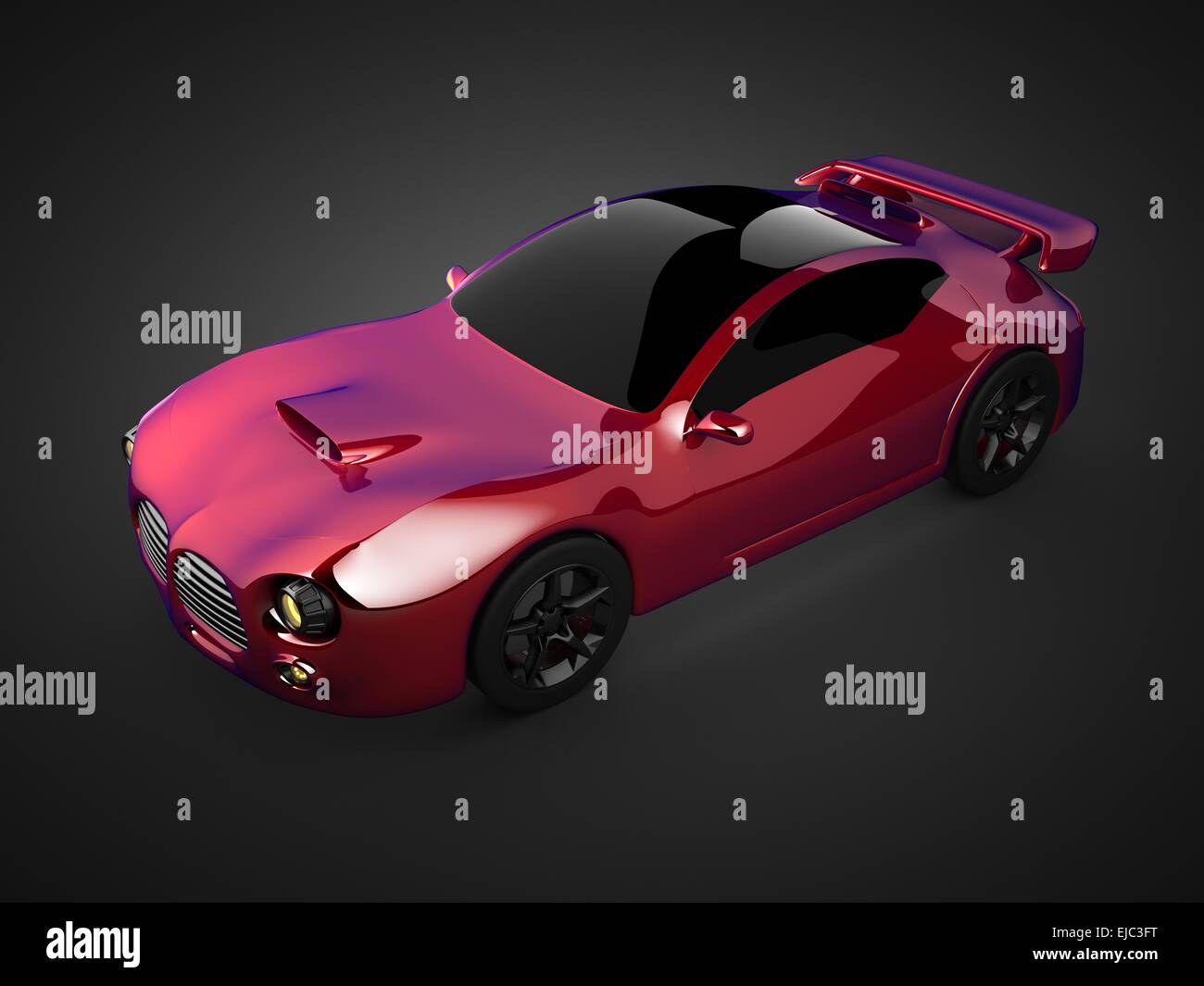 luxury brandless sport car Stock Photo - Alamy
