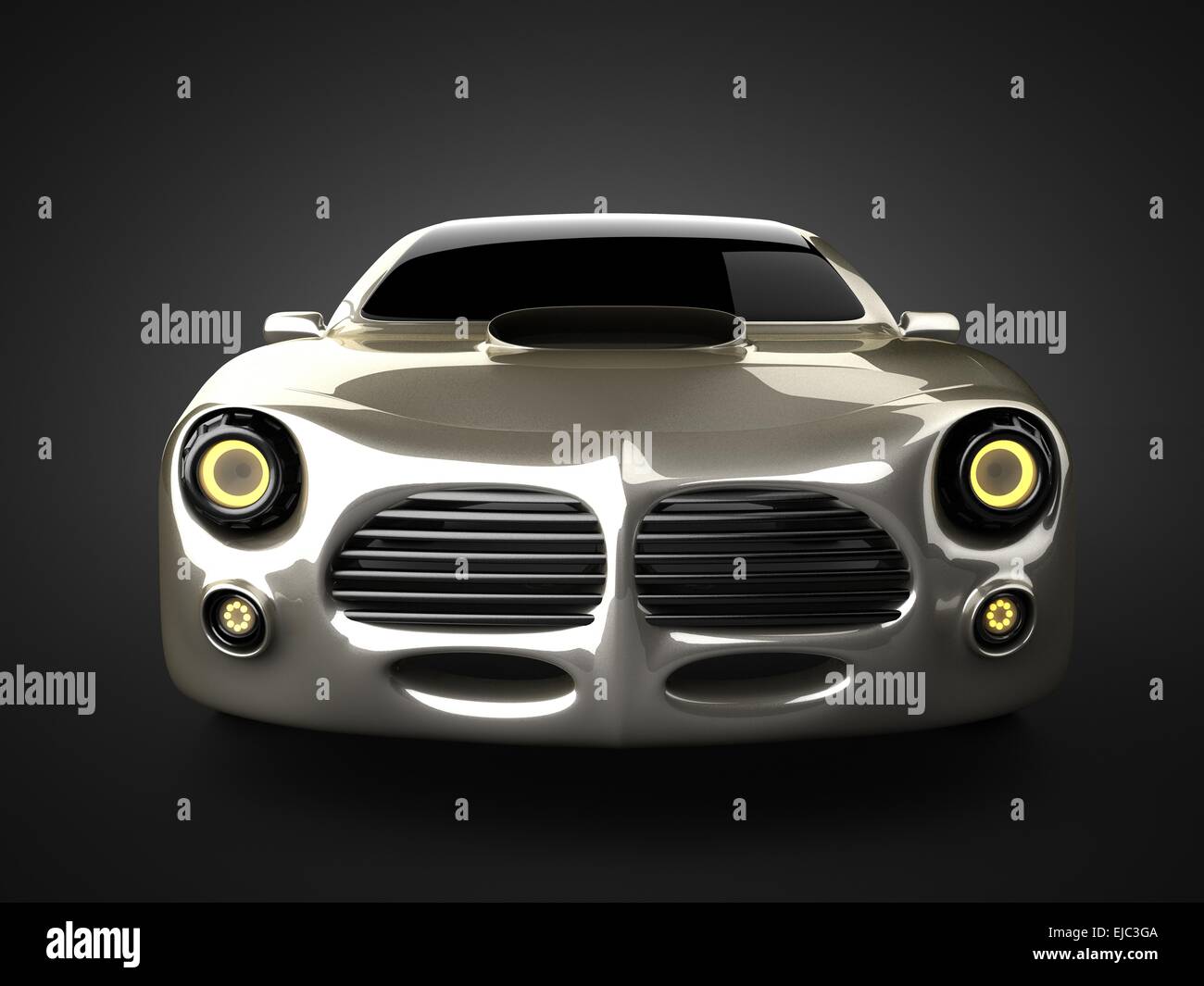 luxury brandless sport car Stock Photo - Alamy