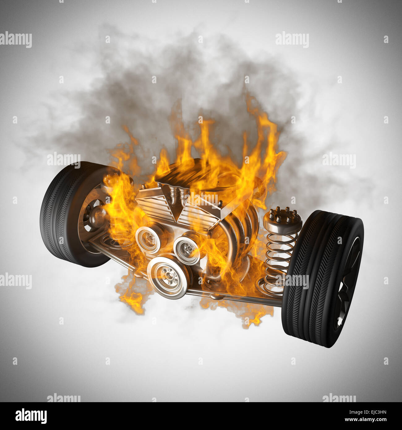 Fire engine chassis hi-res stock photography and images - Alamy